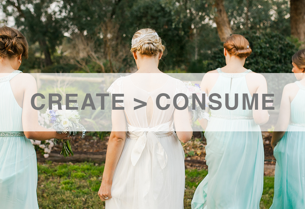 Create > Consume · Kate Robinson Photography